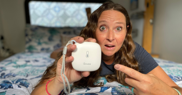 Best RV Gadget Temperature and Humidity Monitor - Grateful Glamper